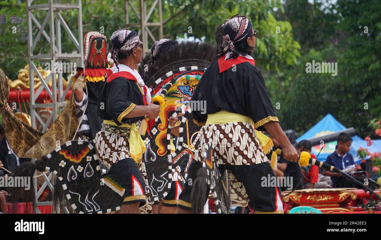 Jaranan dance, a traditional dance from Java. Jaranan comes from jaran ...
