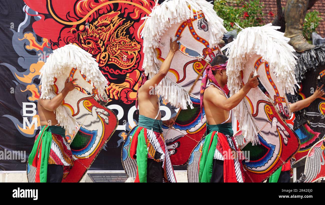 Jaranan dance, a traditional dance from Java. Jaranan comes from jaran ...