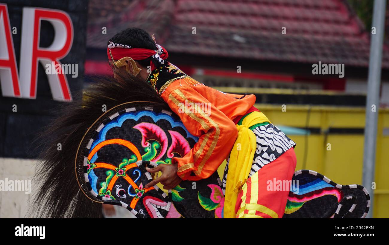 Jaranan dance, a traditional dance from Java. Jaranan comes from jaran ...