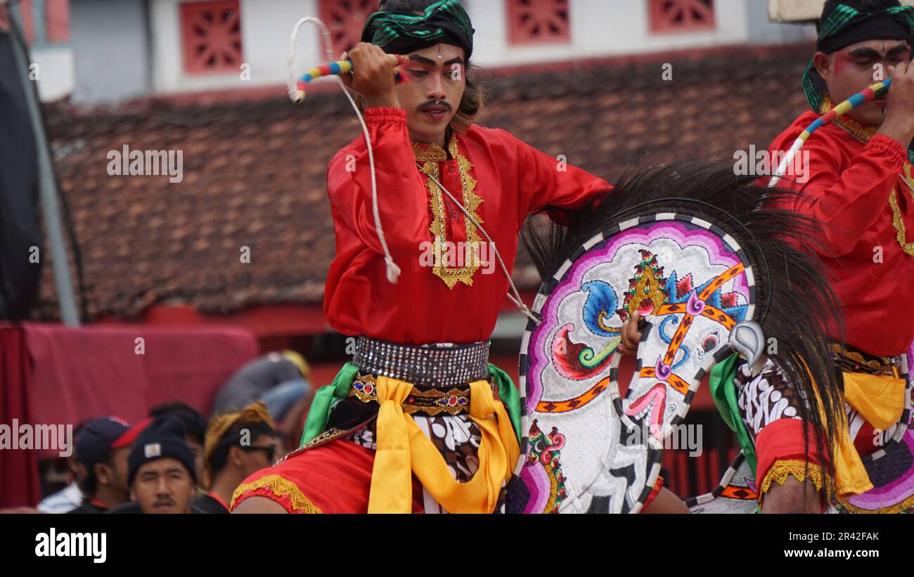 Jaranan dance, a traditional dance from Java. Jaranan comes from jaran ...
