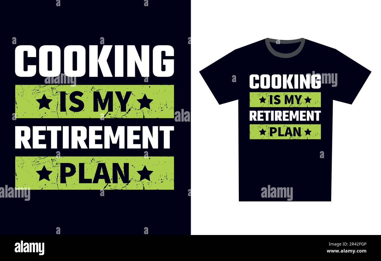 Cooking T Shirt Design Template Vector Stock Vector Image & Art - Alamy
