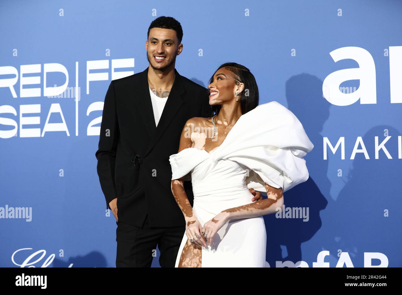 May 25, 2023, Antibes, Cote d'Azur, France: WINNIE HARLOW and her ...