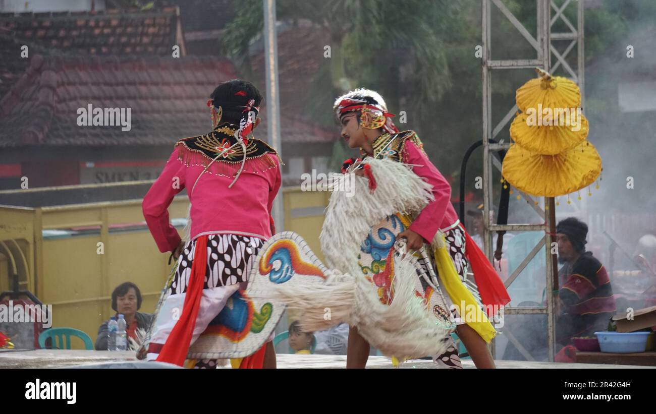 Jaranan dance, a traditional dance from Java. Jaranan comes from jaran ...