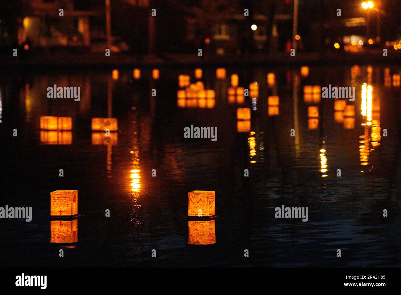 Water Lantern Festival Fort Wayne