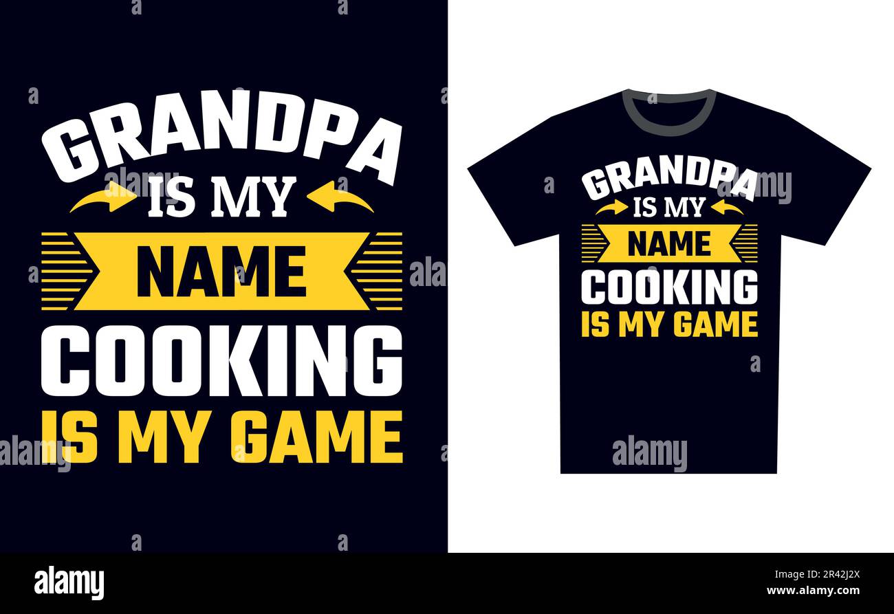 Cooking T Shirt Design Template Vector Stock Vector Image & Art - Alamy