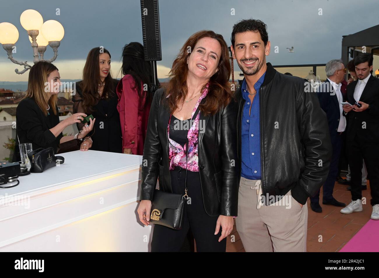 Rome, Italy. 25th May, 2023. Chiara Giordano (L) and Michele Cascavilla ...
