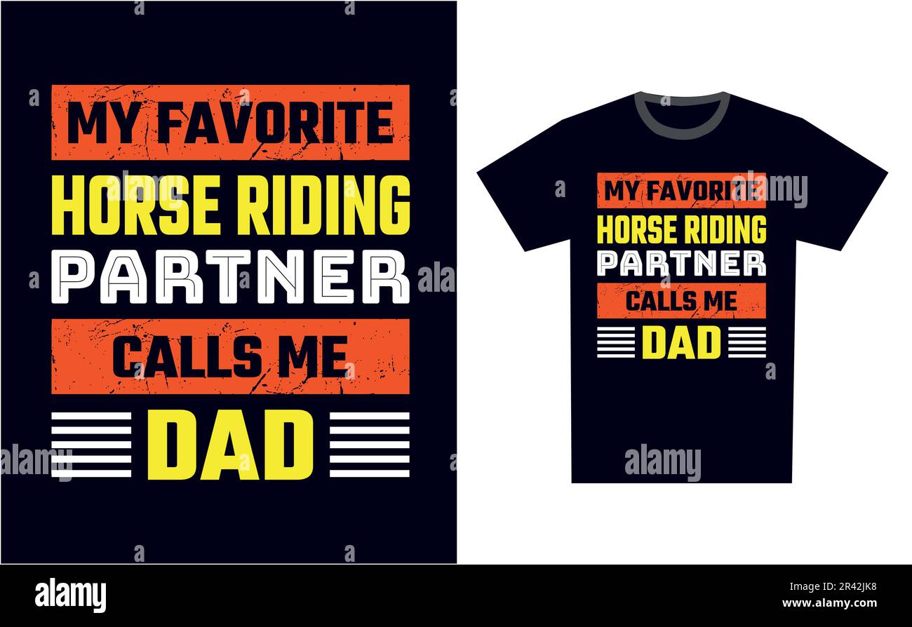 Horse Riding T Shirt Design Template Vector Stock Vector Image & Art ...