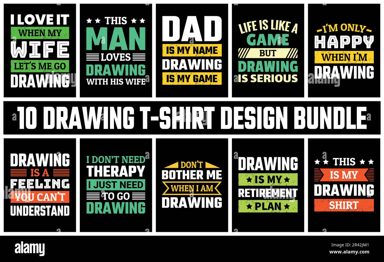 Drawing t shirt hi-res stock photography and images - Alamy