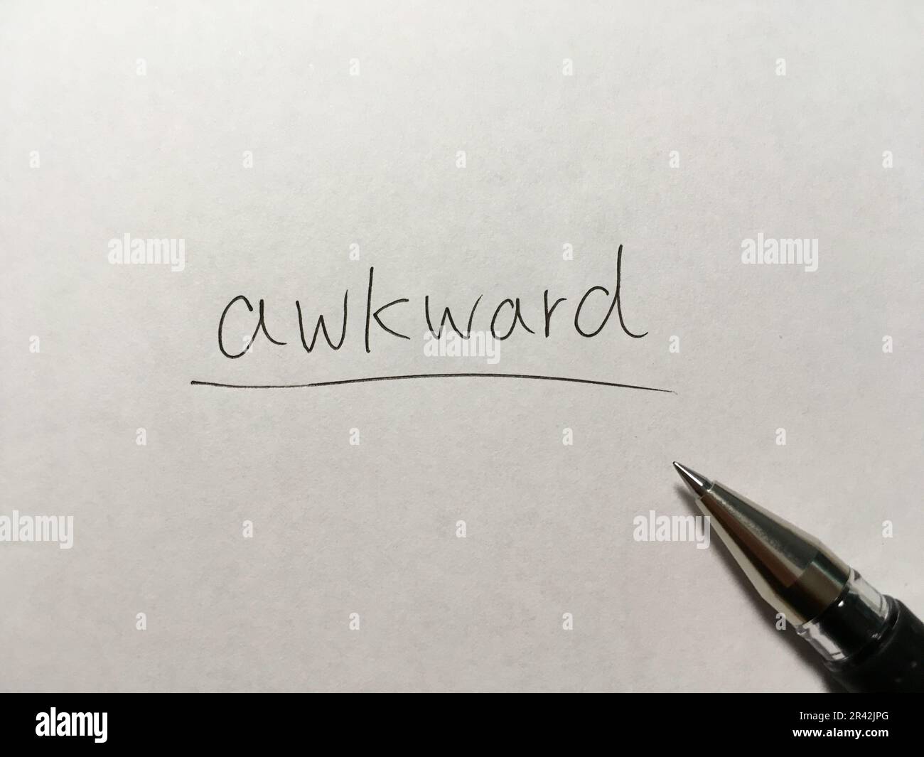 Awkward hi-res stock photography and images - Alamy