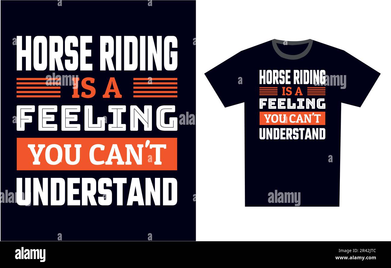 Horse Riding T Shirt Design Template Vector Stock Vector Image & Art ...
