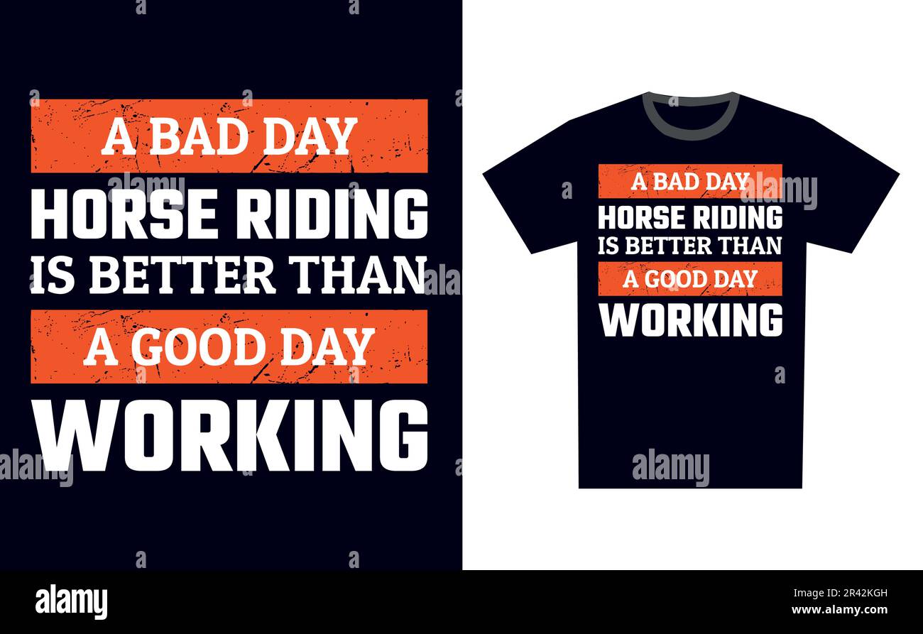 Horse Riding T Shirt Design Template Vector Stock Vector Image & Art ...
