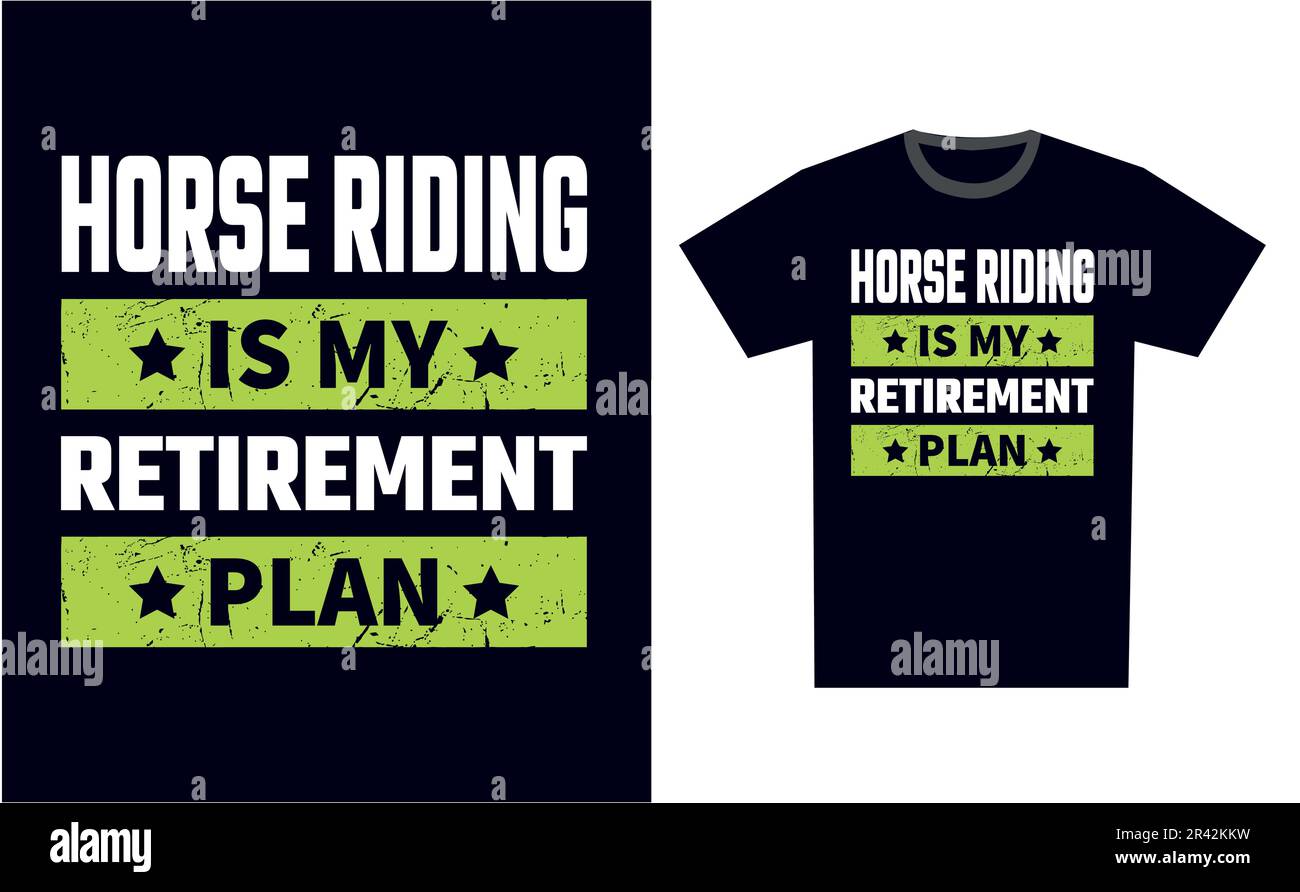Horse Riding T Shirt Design Template Vector Stock Vector Image & Art ...