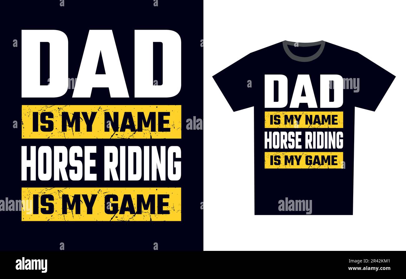 Horse Riding T Shirt Design Template Vector Stock Vector Image & Art ...