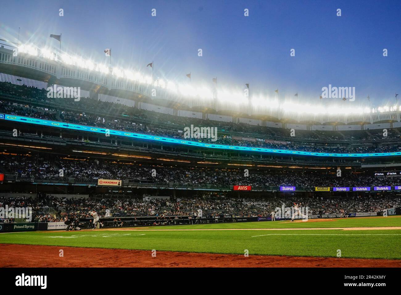 Baltimore Orioles' Kyle Gibson, right, pitches to New York Yankees ...