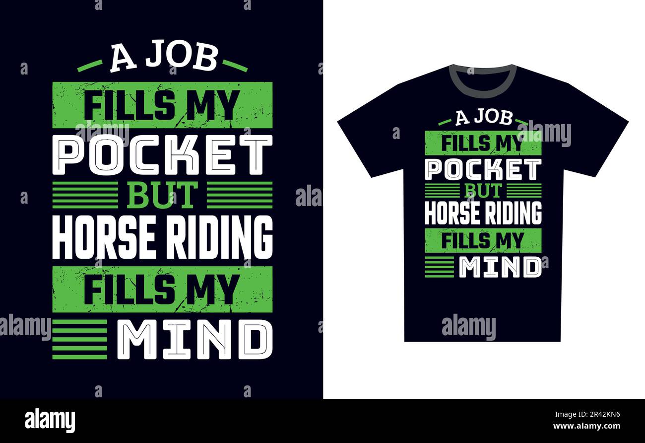 Horse Riding T Shirt Design Template Vector Stock Vector Image & Art ...