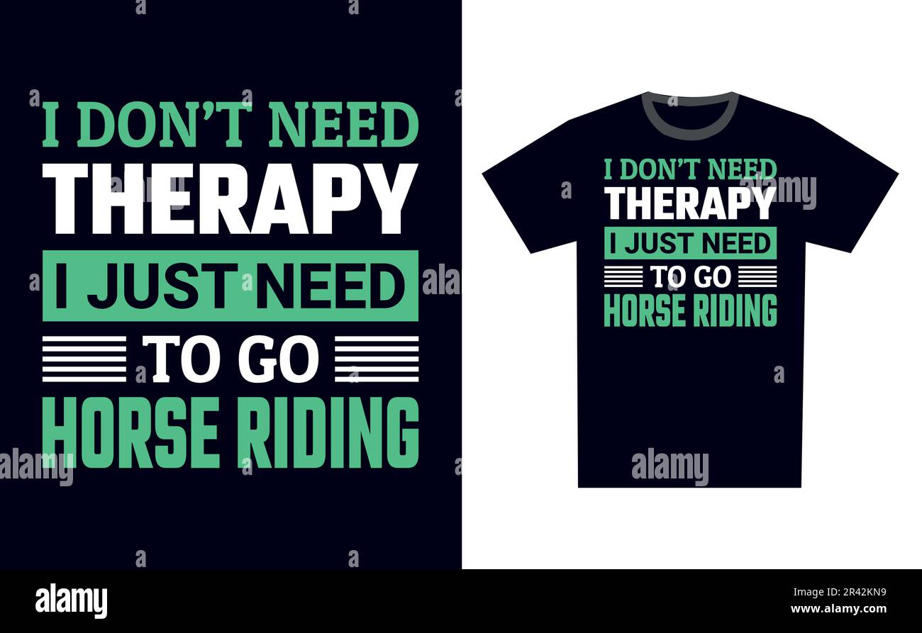 Horse Riding T Shirt Design Template Vector Stock Vector Image & Art ...