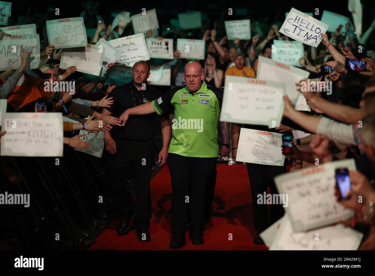25th May 2023, O2 Arena, London, England; 2023 PDC Cazoo Premier League ...