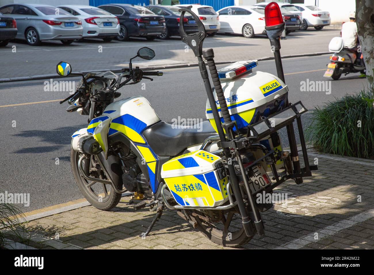 Motor bike on duty hi-res stock photography and images - Alamy