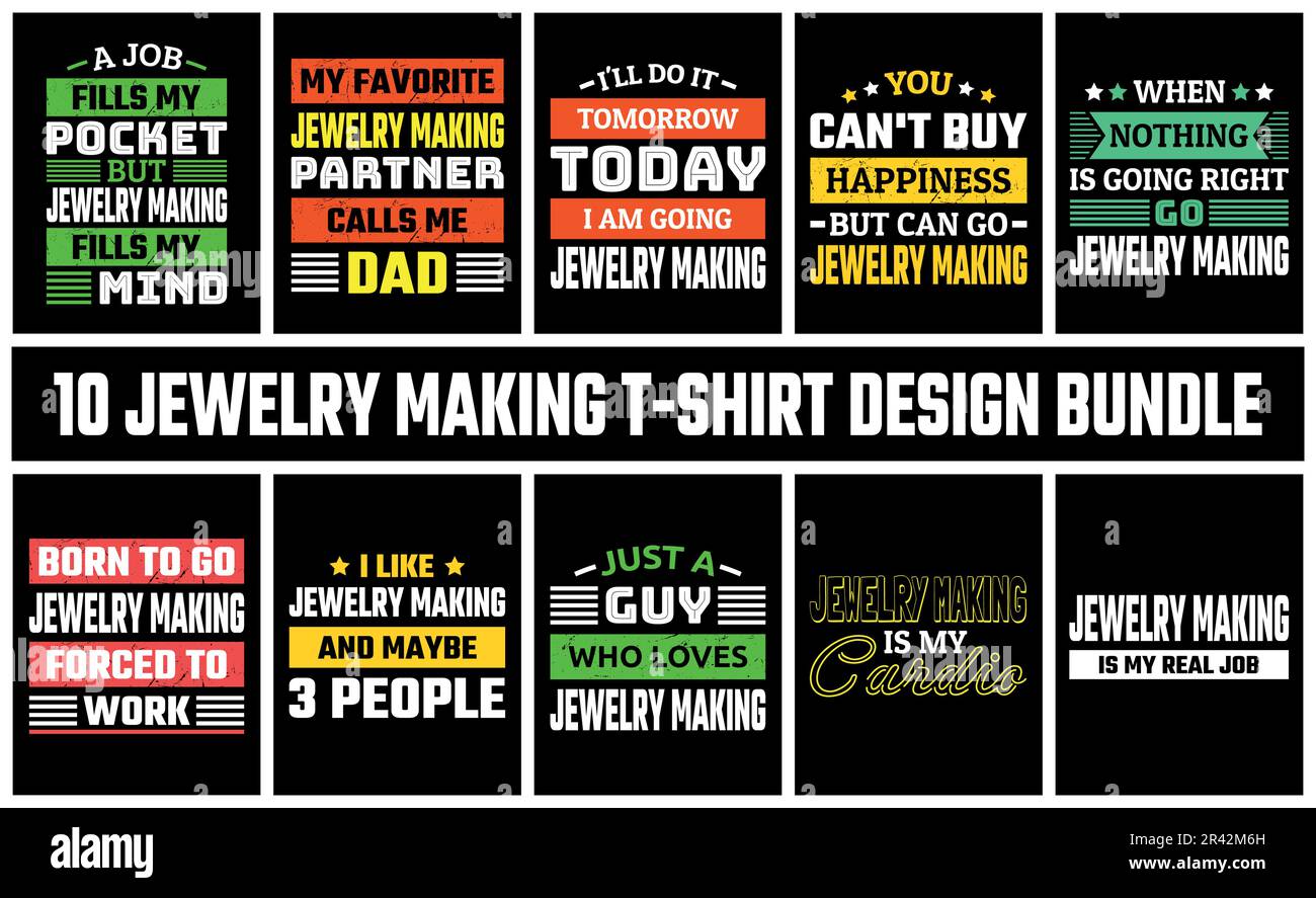 Jewelry making Stock Vector Images - Alamy