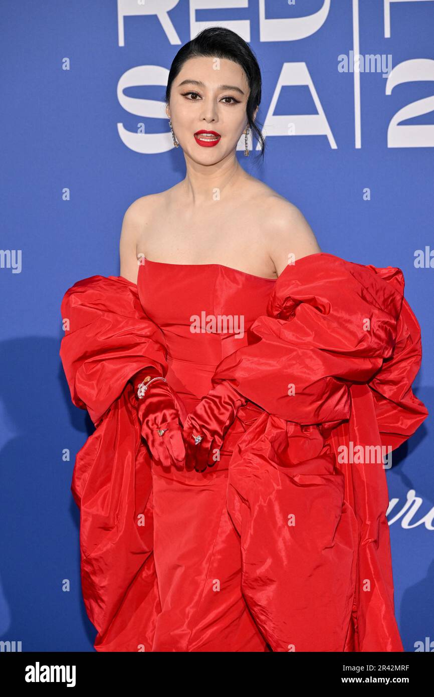 Cannes, France. May 25, 2023. Fanf Bing Bing at the amfAR Cannes Gala ...