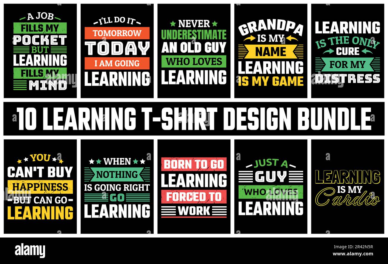 Learning tshirt design hi-res stock photography and images - Alamy