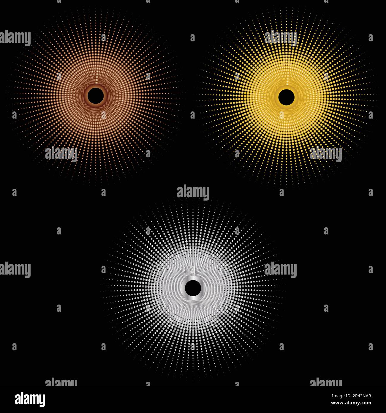 Beautiful elegant circular Stars design for background and wall art ...