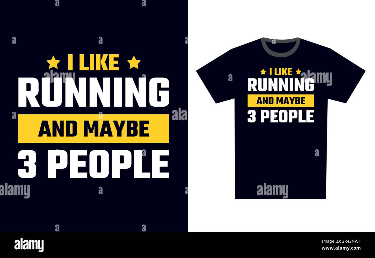 Running T Shirt Design Template Vector Stock Vector Image & Art - Alamy