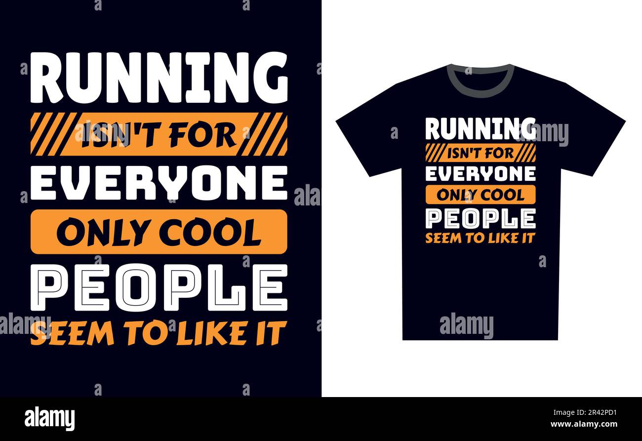 Running T Shirt Design Template Vector Stock Vector Image & Art - Alamy
