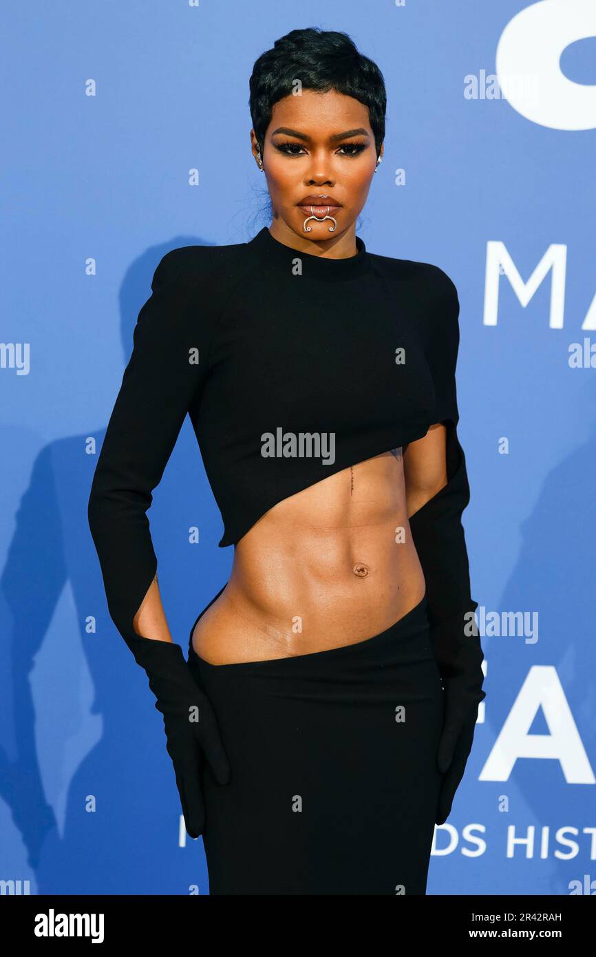 Teyana Taylor attends the amfAR Gala Cannes 2023 during the 76th Cannes ...