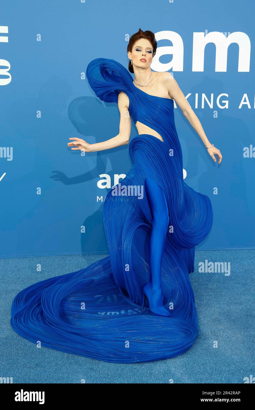 Coco Rocha attends the amfAR Gala Cannes 2023 during the 76th Cannes ...