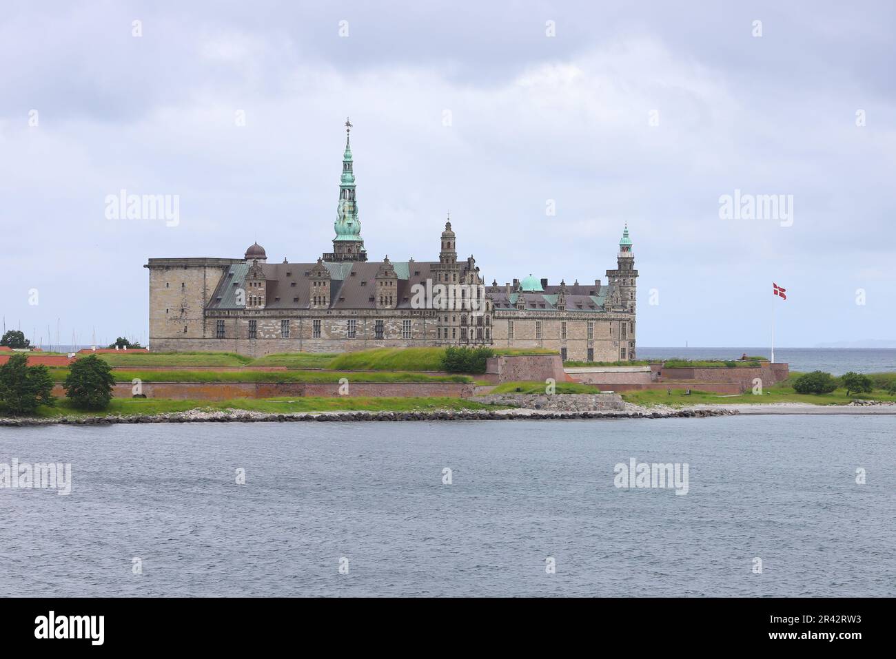 The Danish Kronborg Renaissance castle in Helsingor Stock Photo - Alamy