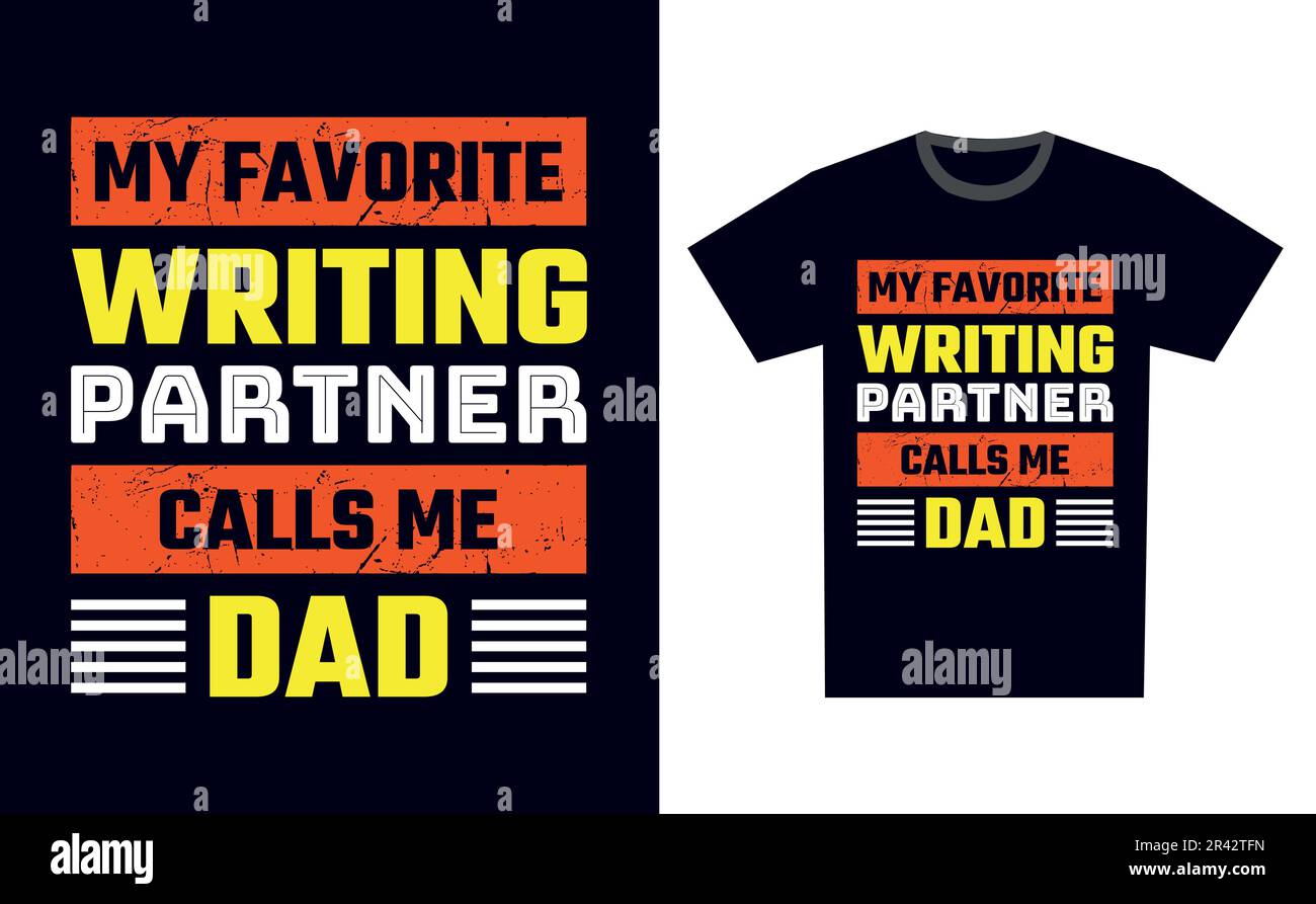 Writing T Shirt Design Template Vector Stock Vector Image & Art - Alamy