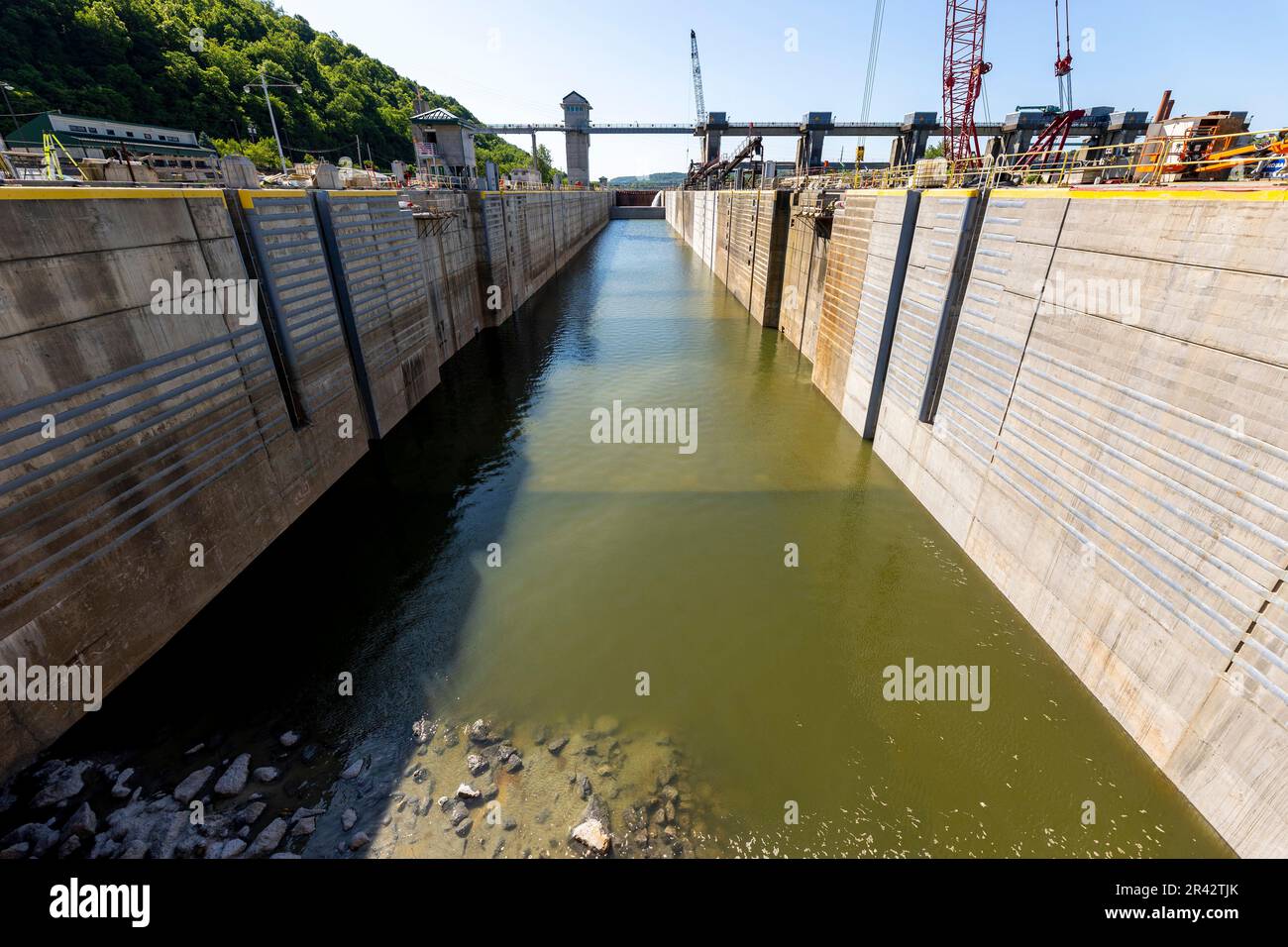 The U.S. Army Corps of Engineers Pittsburgh District begins to refill ...