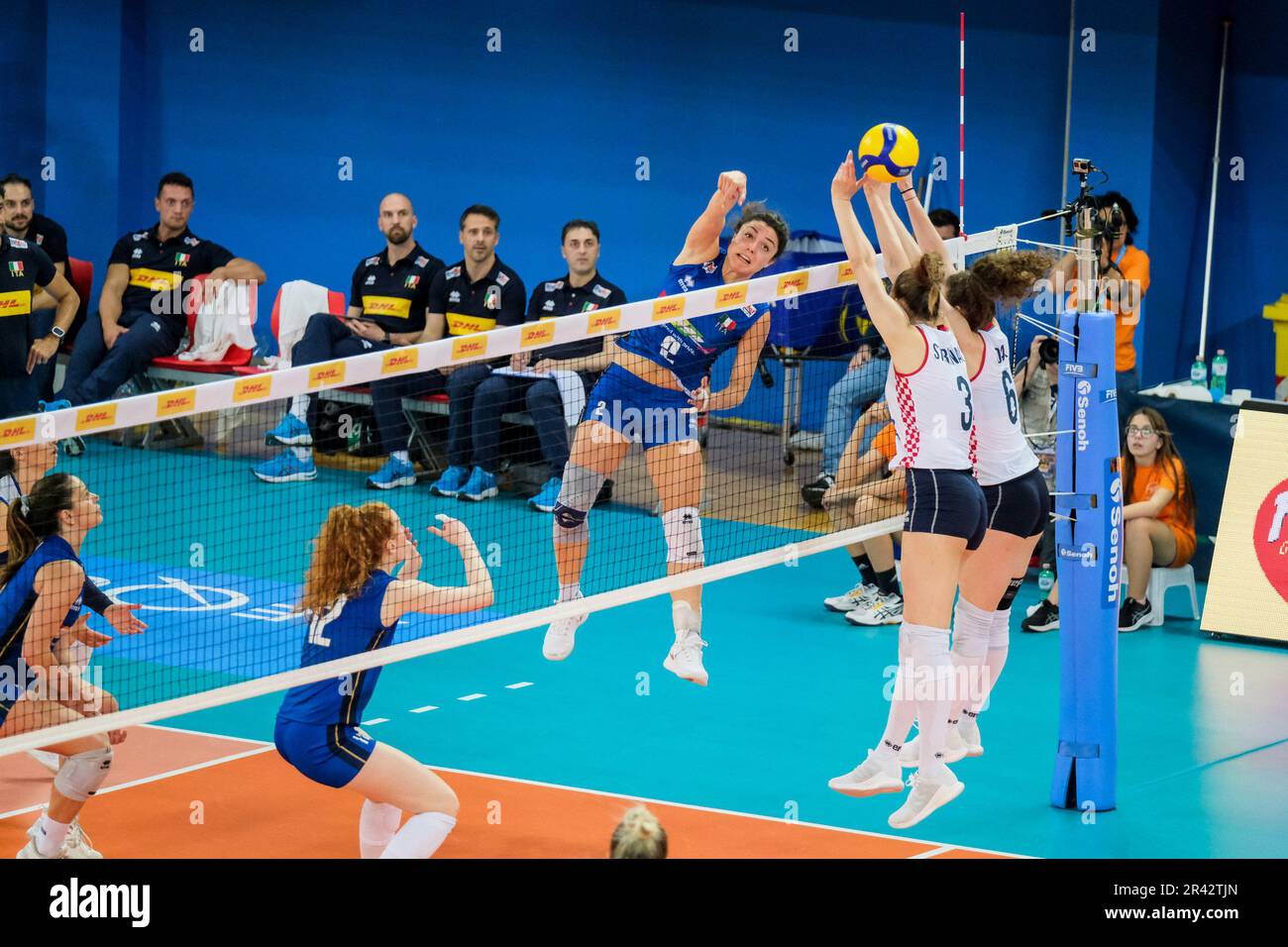 Lanciano, Italy. 22nd May, 2023. Alice Carlotta Degradi of Italy, Ema ...