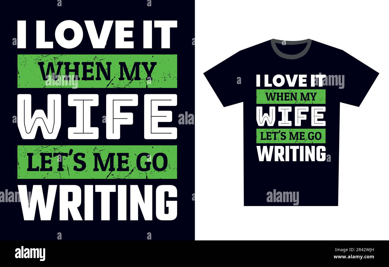 Writing T Shirt Design Template Vector Stock Vector Image & Art - Alamy