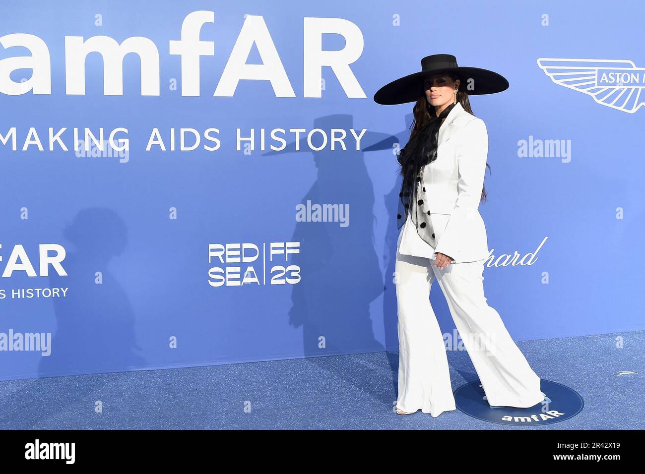 Cannes, France. May 25, 2023. Ashley Graham attending the AmfAR Cannes ...