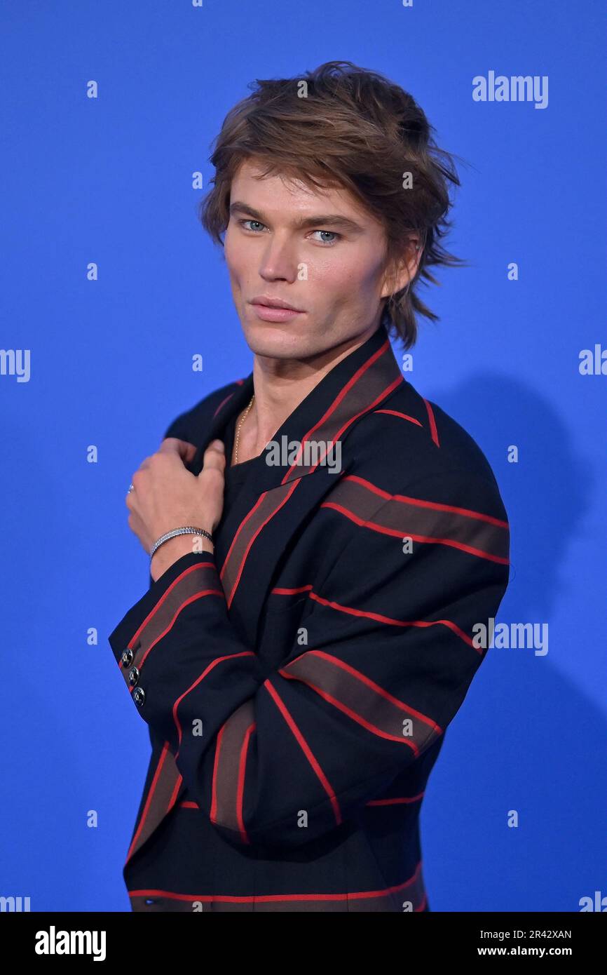 Cannes, France. May 25, 2023. Jordan Barrett attending the AmfAR Cannes ...