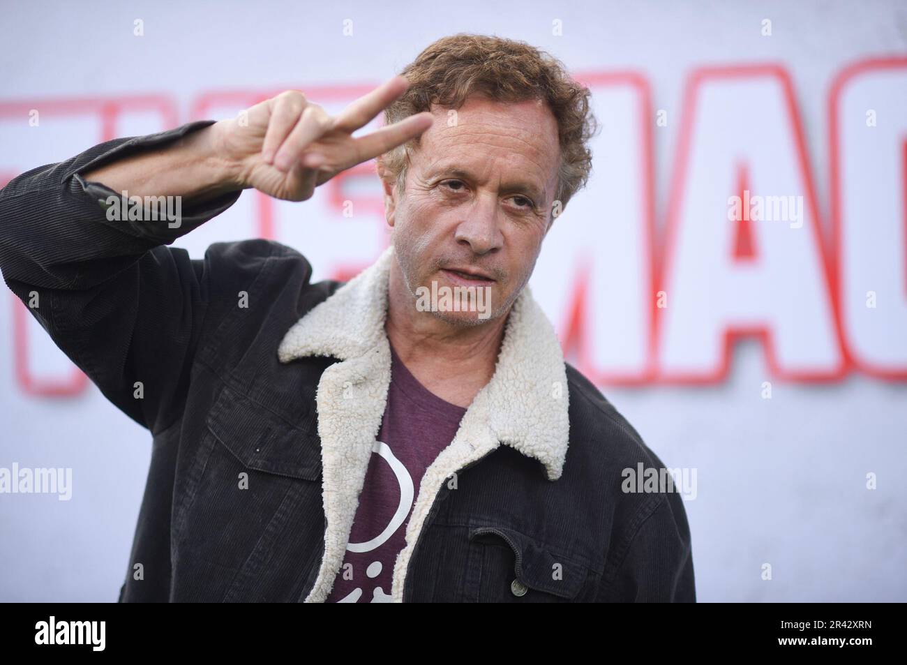 Pauly Shore arrives at a special screening of "The Machine" on Thursday ...