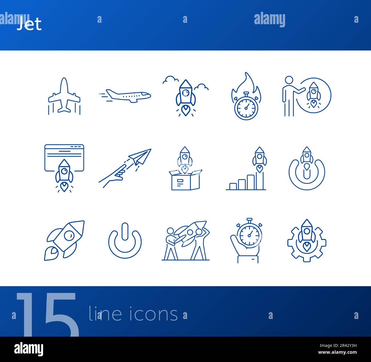 Jet graphic collection hi-res stock photography and images - Alamy