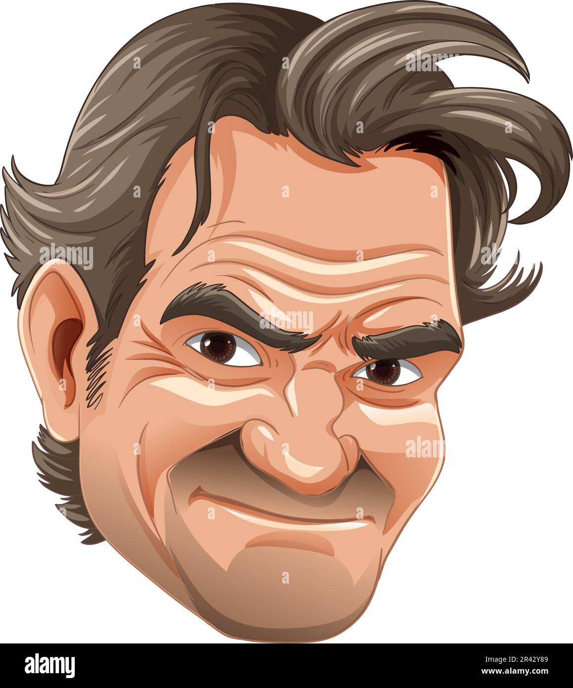 Bangkok, Thailand May 25, 2023. Caricature of Roger Federer ...