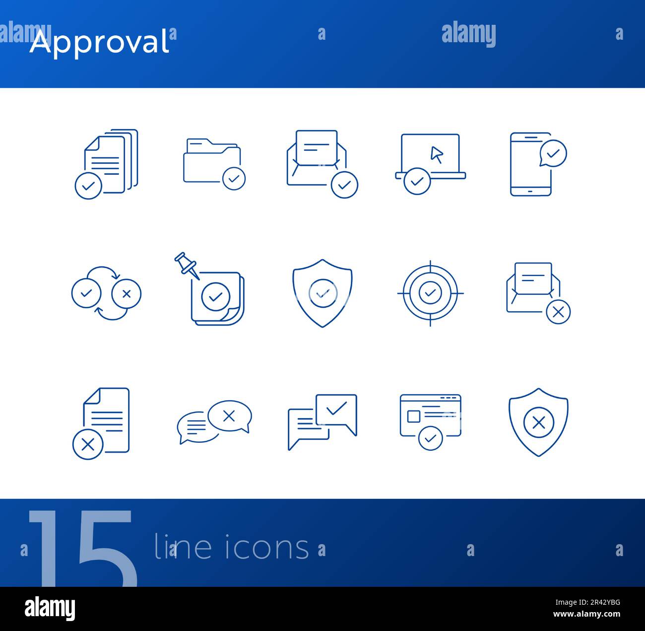 Approval approving Stock Vector Images - Alamy
