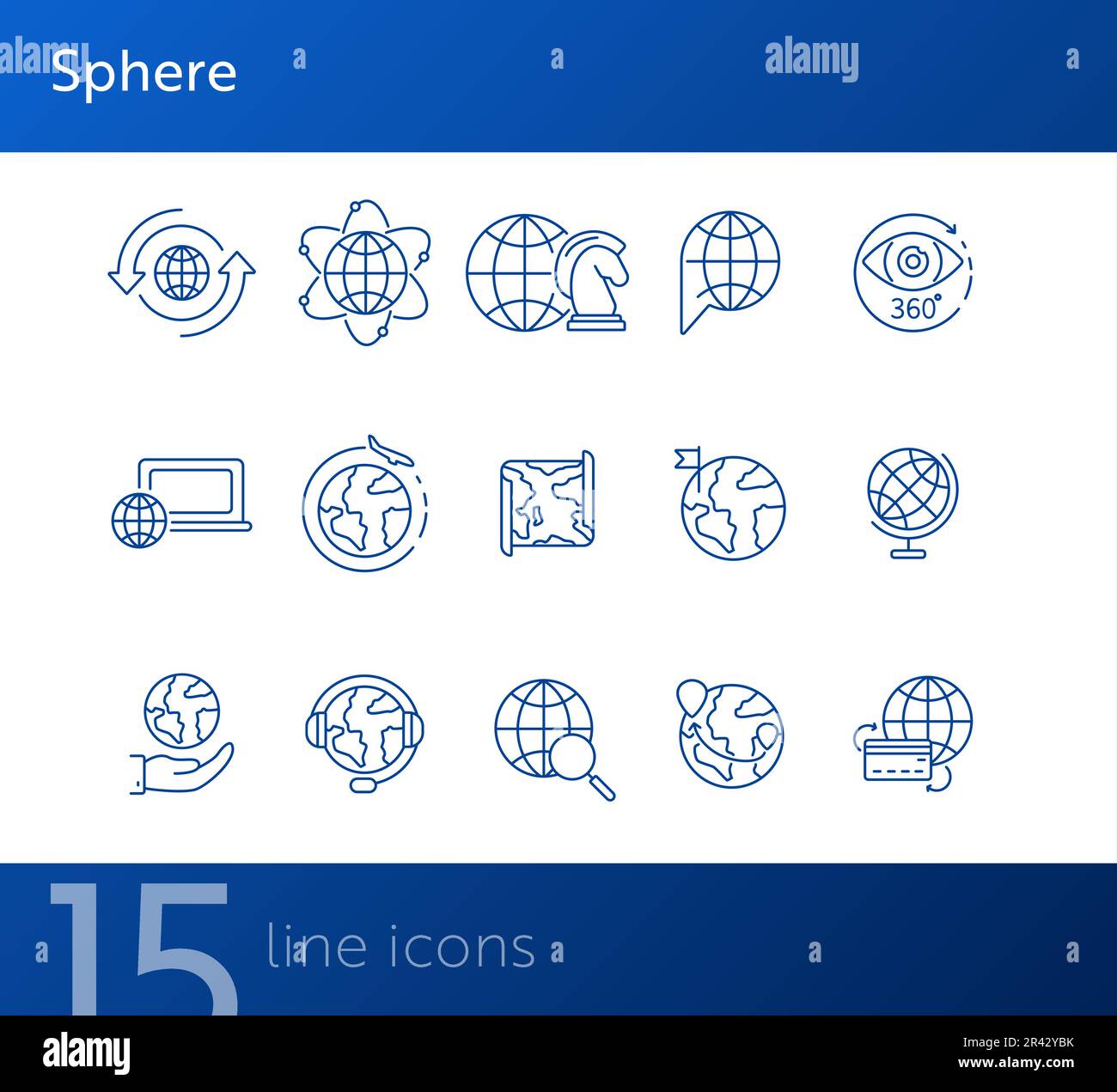 Panoramic shot Stock Vector Images - Alamy