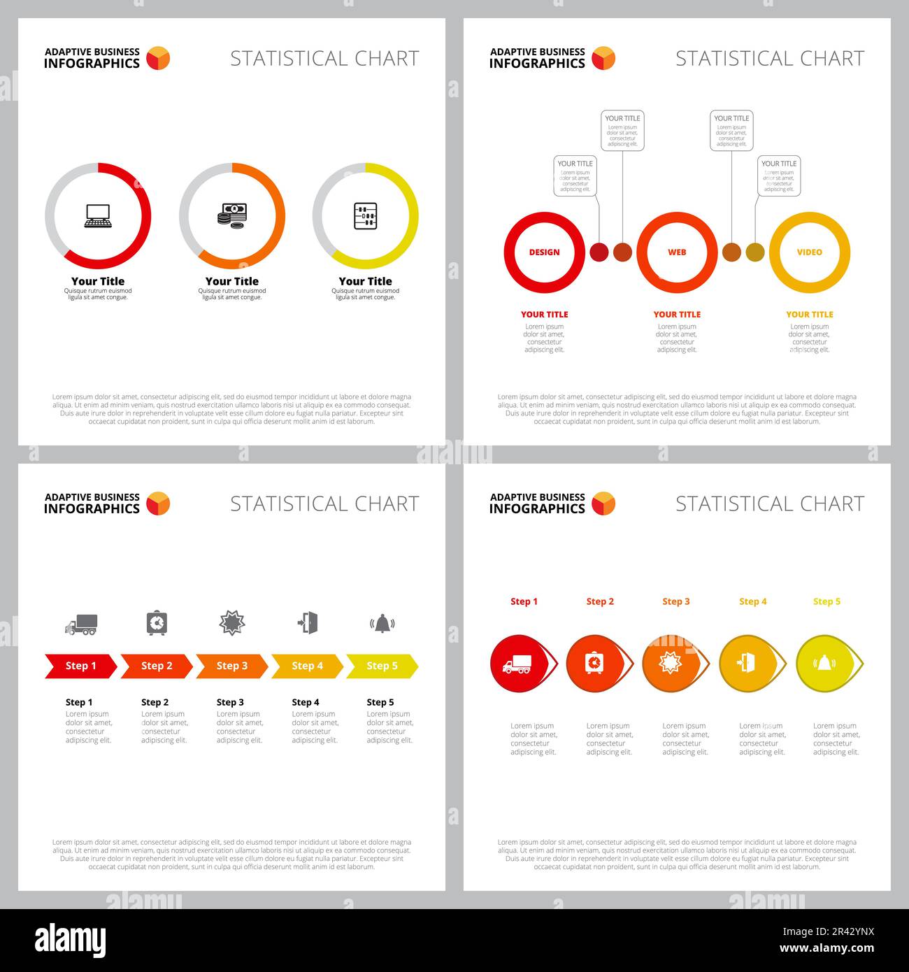 Creative infographic layout collection Stock Vector Image & Art - Alamy