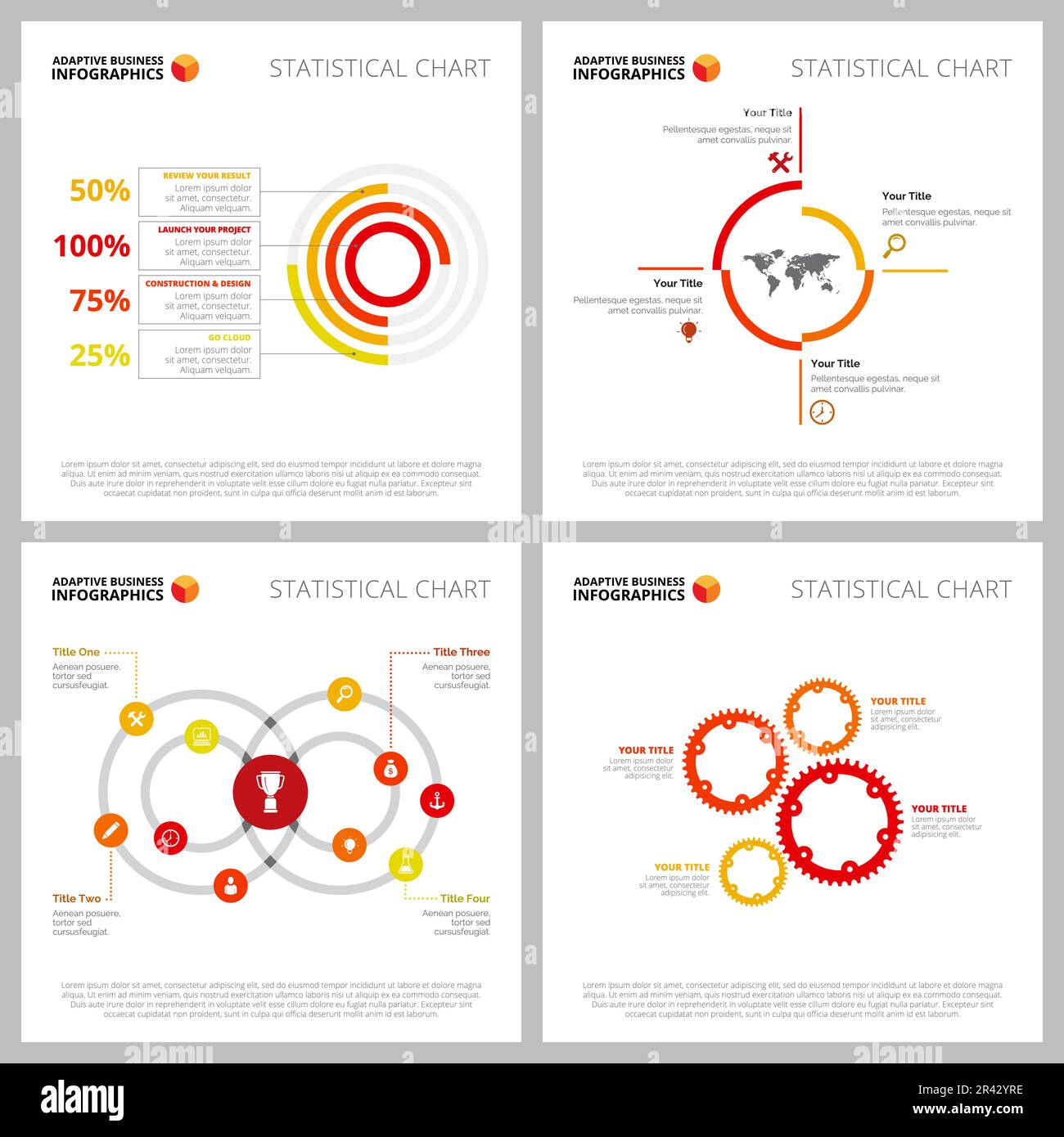 Colorful infographic composition set Stock Vector Image & Art - Alamy