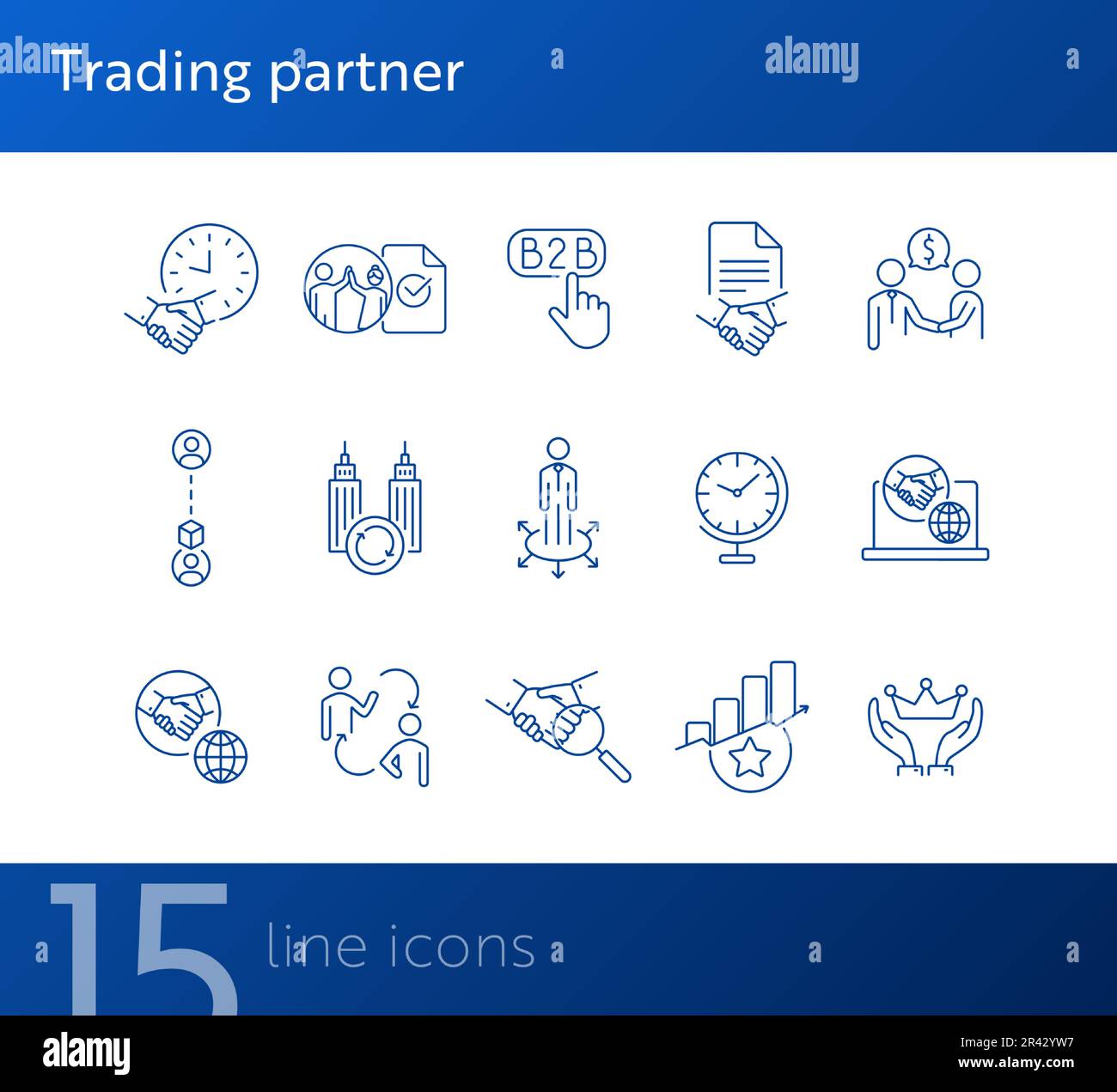 Trading partner icons Stock Vector Image & Art - Alamy Trading partner icons Stock Vector Image & Art - Alamy