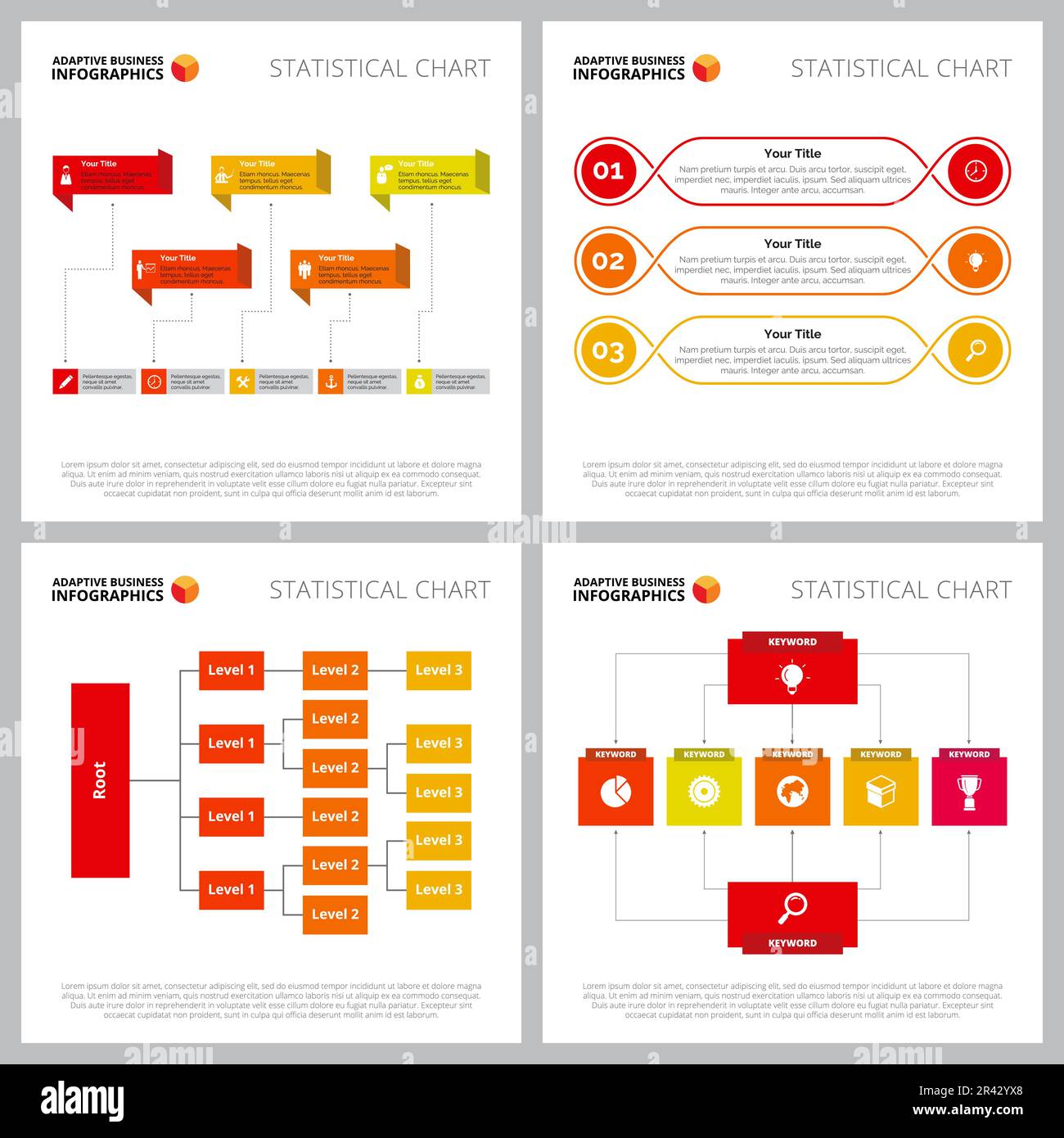 Modern infographic models set Stock Vector Image & Art - Alamy