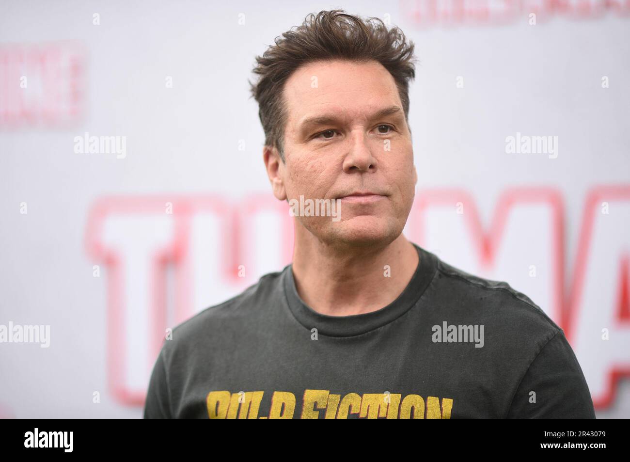 Dane Cook arrives at a special screening of "The Machine" on Thursday ...
