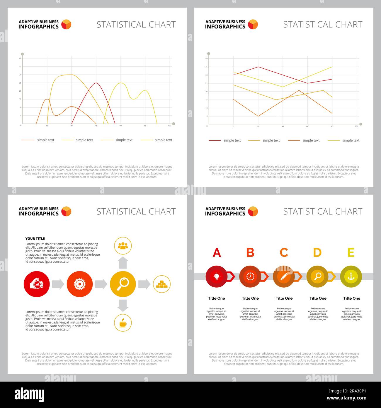 Collection of colorful infographic outline Stock Vector Image & Art - Alamy