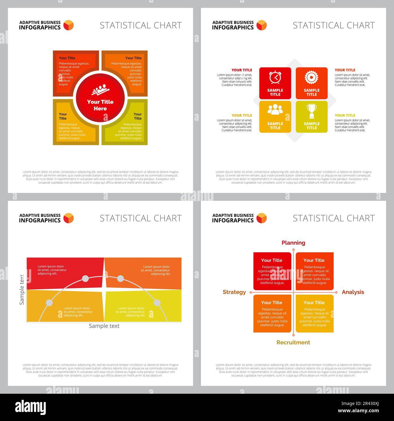Creative infographic composition collection Stock Vector Image & Art ...
