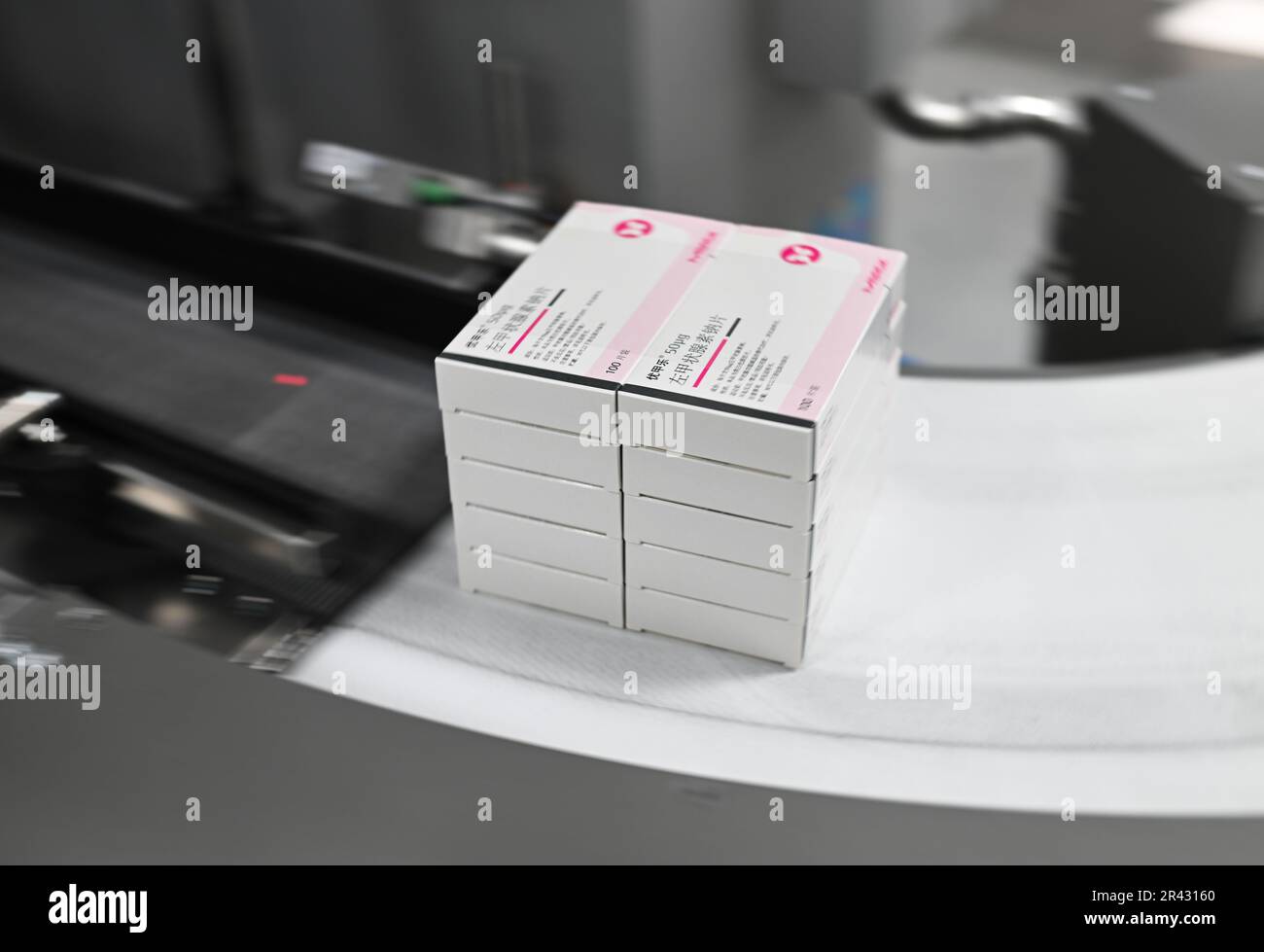 Darmstadt, Germany. 23rd May, 2023. Packages of Merck's thyroid drug ...